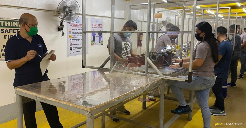 AISAT Commences its Face-to-Face Laboratory Classes for the Graduating ...