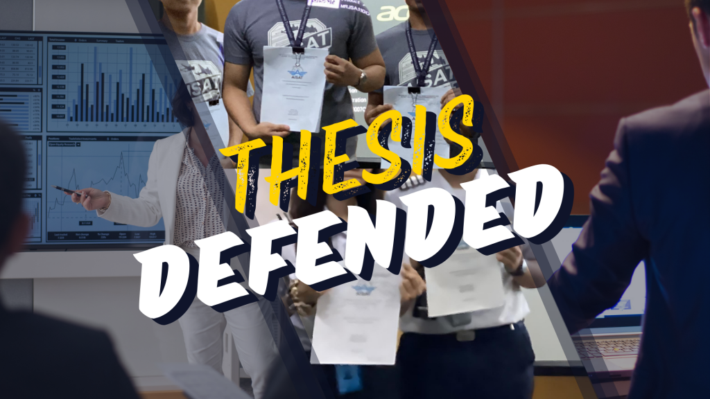 AVI 411 Research Final Defense Concludes - AISAT