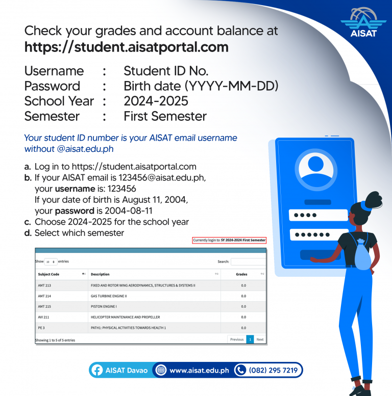Portal Access - AISAT