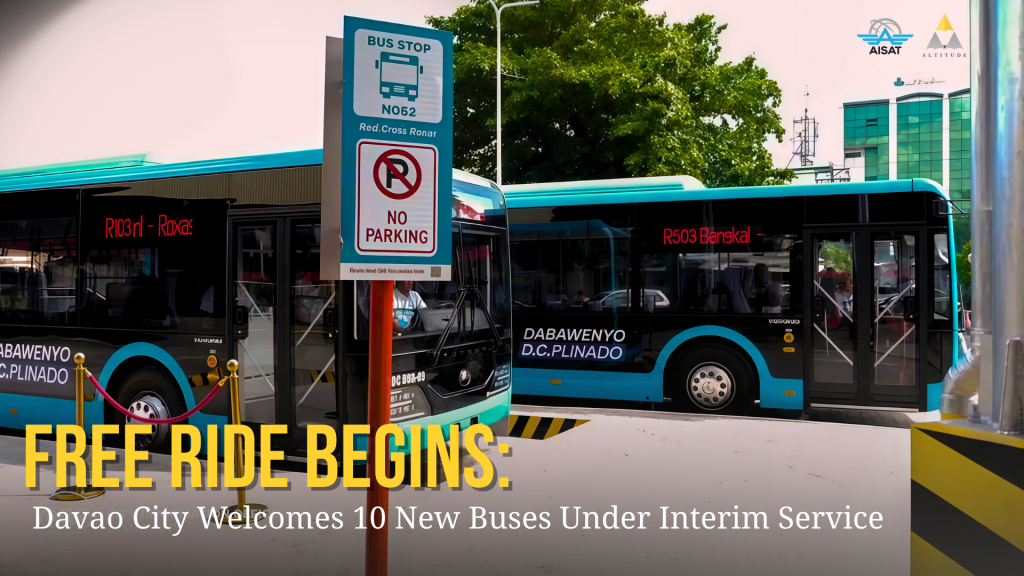 Free Rides Begin: Davao City Welcomes 10 New Buses Under Interim ...